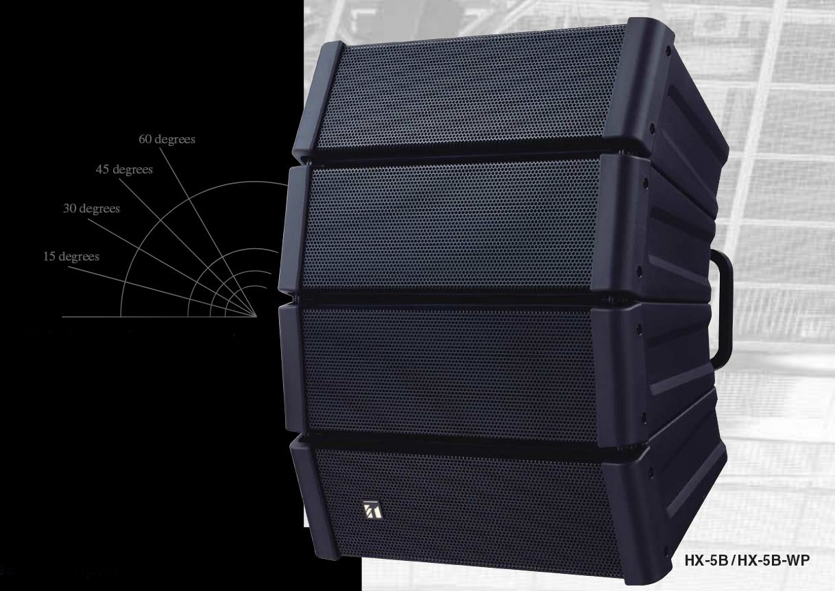 Hệ thống loa array TOA HX-5 chuyên nghiệp gọn nhẹ
