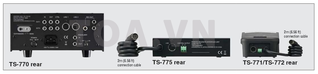 Hệ thống hội thảo TOA TS-770 cao cấp